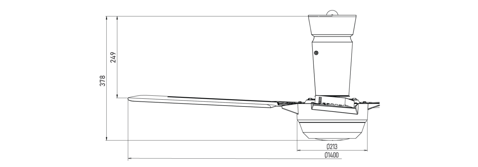 KDK Baby Fan Malaysia - K14KF-BK